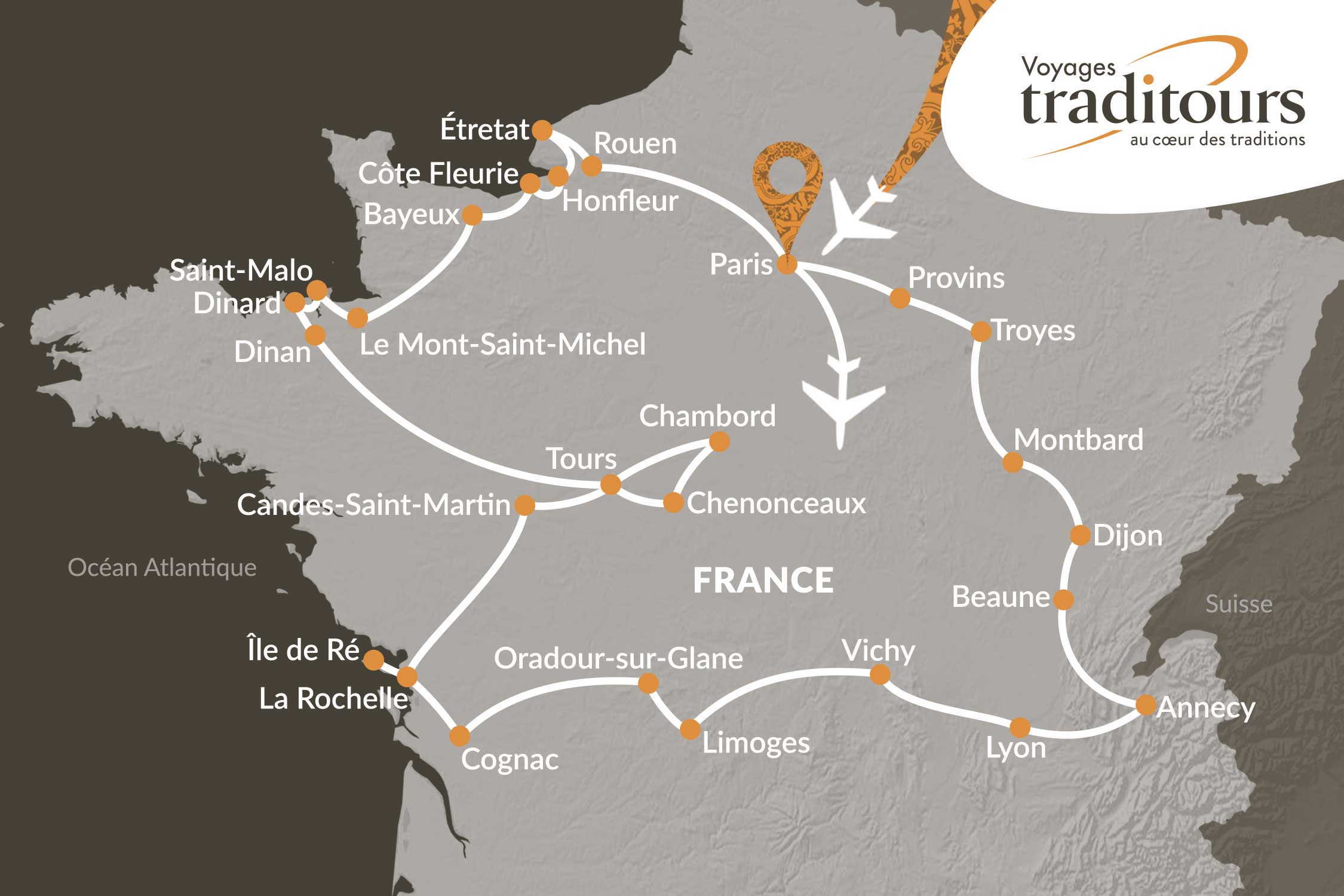 Nord de la France (20 jours) | Voyages Traditours